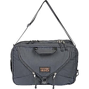 Mystery Ranch 3 Way Briefcase - Carry as Tote, Backpack and Shoulder Bag, Black, 18L