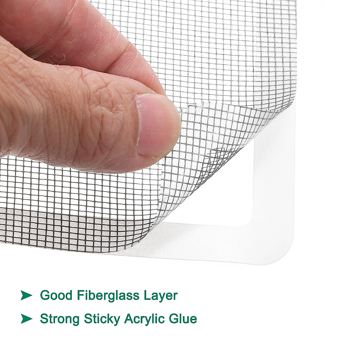 uxcell Disposable Shower Drain Hair Catcher, 10Pcs Disposable Hair Catchers Mesh Stickers for Shower, Bathtub, Sink, Bathroom, Kitchen, Sewer (100mmx100mm, Grey)