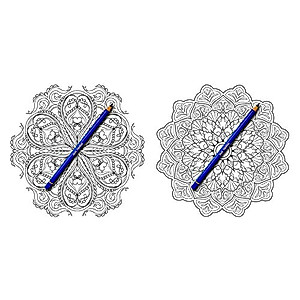 The Art of Mandala 2: Adult Coloring Book Featuring Calming Mandalas designed to relax and calm