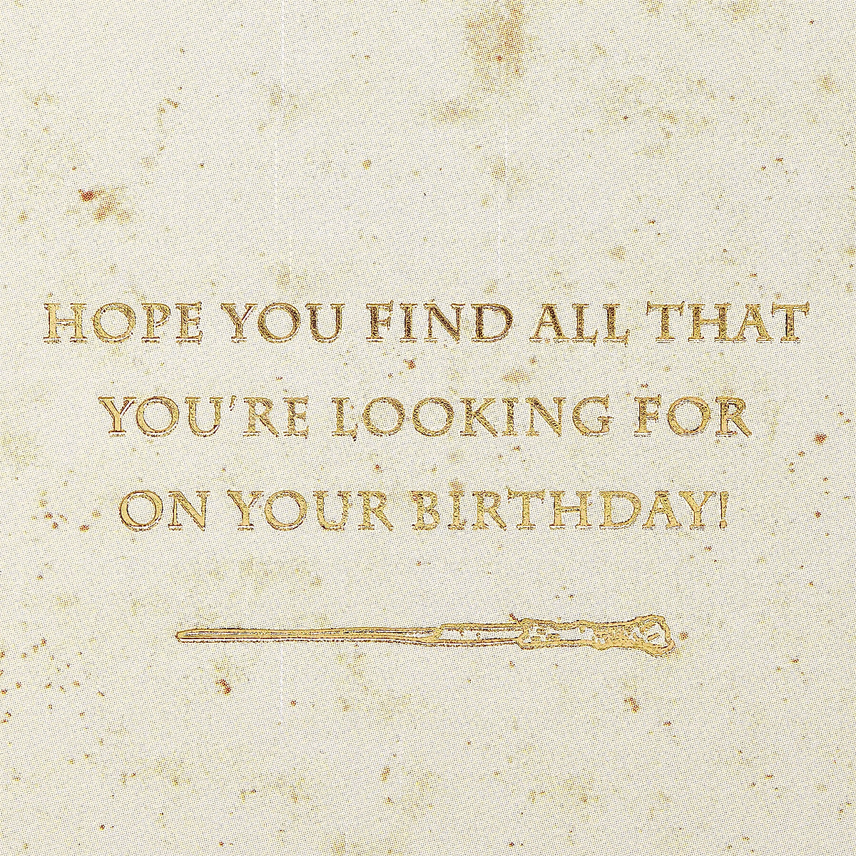 Papyrus Harry Potter Birthday Card (Find All That You're Looking For)