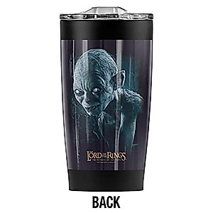 The Lord of the Rings Gollum Sneaking Stainless Steel Tumbler 20 oz Coffee Travel Mug/Cup, Vacuum Insulated & Double Wall with Leakproof Sliding Lid | Great for Hot Drinks and Cold Beverages