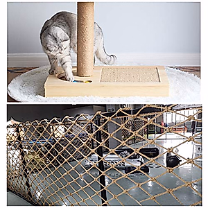 Tenn Well Braided Jute Rope, 25 Feet 11mm Thick Twine Rope for Crafting, Cat Scratching, Gardening, Bundling and Macrame Projects