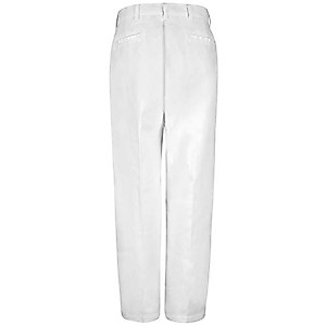 Red Kap Men's Specialized Work Pant, White, 30x32