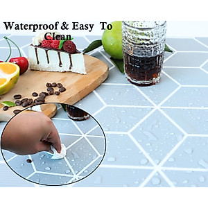 Kitchen Cabinet Drawer Liners Non Adhesive Shelf Liners 10 Inch Wide X 20 Ft Non Slip Waterproof Refrigerator Shelf Liners Washable Thickened Cupboard Liner for for Bathroom ,Dresser,Pantry