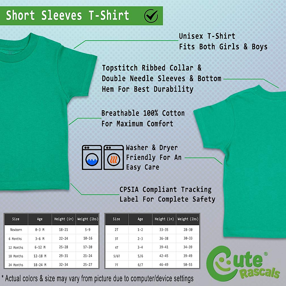 Toddler T-Shirt St Patrick's Day Let The Shenanigans Begin St Patrick's St Patty Shamrock Clover Irish Cotton St Patty Boy & Girl Clothes Shamrock Baby Funny Tee Kelly Green Design Only 18 Months