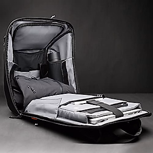 TAJEZZO Laptop Backpack Fit 15.6 Inch Notebook with USB Charging Port Durable 20L Travel Backpack Business Daypack