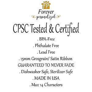 Personalized 4 Piece Baby Gift - Pacifier, Pacifier Clip, Baby Brush and Comb Set, Minnie Mouse, Suitable for Ages 0-3 Years, 0-6 Months, 6-18 Months New Baby Gift, Baby Girl Gift