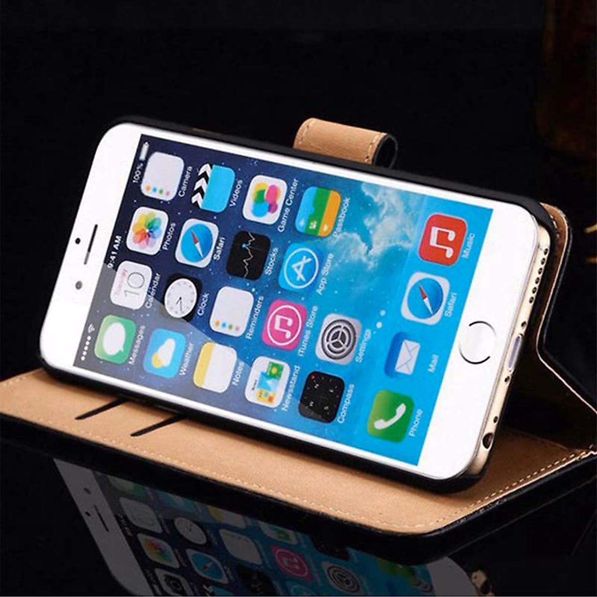 HGJTF Wallet Case for Motorola ThinkPhone with Screen Protector, 360° Anti-Drop Protection [Bracket and Credit Card Holder] Flip Leather Phone Case for Motorola ThinkPhone (6.6") - RosRed