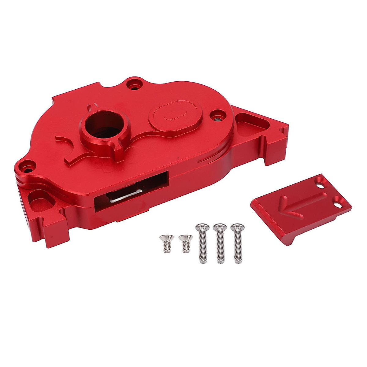 RC , RC Kit Aluminum Box with Screws for ARRMA Granite SENTON 1/10 RC Vehicle (Red)