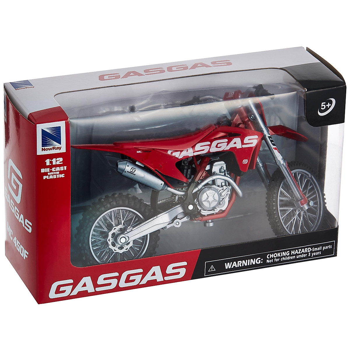 New-Ray GasGas MC 450F 1/12 Scale Diecast Motorcycle Model by NewRay 58293