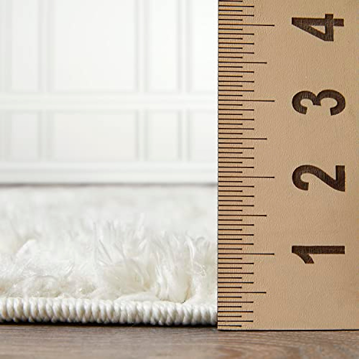 LOOMAKNOTI Vemoa Aslayn 5' x 7' Gray Geometric Indoor Area Rug