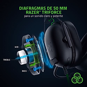Razer Blackshark V2 X Gaming Headset 7.1 PC 4 Nintendo Switch 3.5 mm Jack