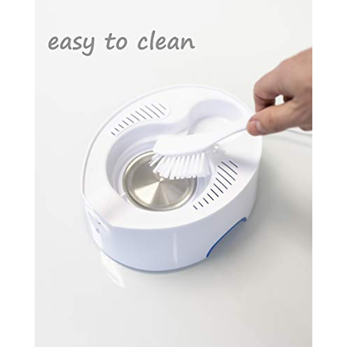 Crane EE-5202 Inhaler & Warm Mist Humidifier, 0.5 Gallon, Blue & White