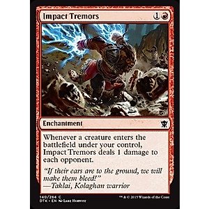 Magic The Gathering - Impact Tremors (140/264) - Dragons of Tarkir