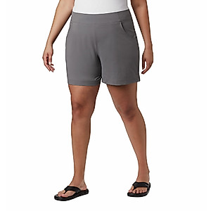 Columbia Women's Anytime Casual Short Shorts, City Grey, X-Large x 5