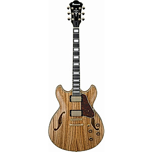 Ibanez AS93ZW Artcore Expressionist Zebra Wood Semi-Hollow Body Natural