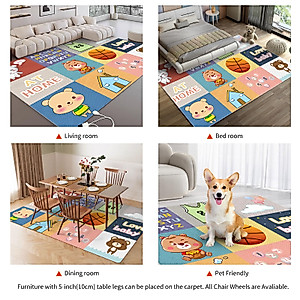 NujorWarm Electric Heating Carpet Heated Rug Space Heater Foot Warmer with Timer Fast Warm Up Safety Protection Pu Leather Easy Clean 110V 1100W 4.9 * 6.56Ft BB