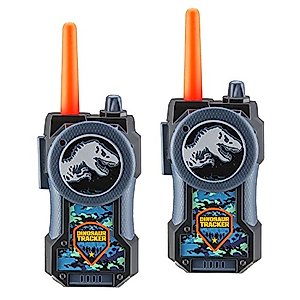 Jurassic World Fallen Kingdom FRS Walkie Talkies for Kids Long Range Static Free Kid Friendly Easy to Use 2 Way Walkie Talkies (Standard Packaging)