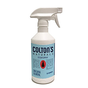 Colton's Naturals Cedar Spray w/Lavender Extract – Non-Chemical Wood Protection – Cedar Wood Scent – Restores Scent Closets & Drawers (32 oz)