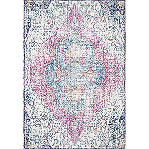 nuLOOM Vintage Maryetta Area Rug, 5' x 7' 5", Red