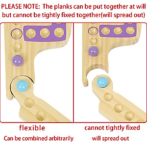 Grhonior Marbles and Jokers Board Game Pegs and Jokers Real Solid Wood (Pine) Game Board Wooden for 2-8 Players 8 Game Boards 8 Colors 40 Marbles 4 Boxes Card