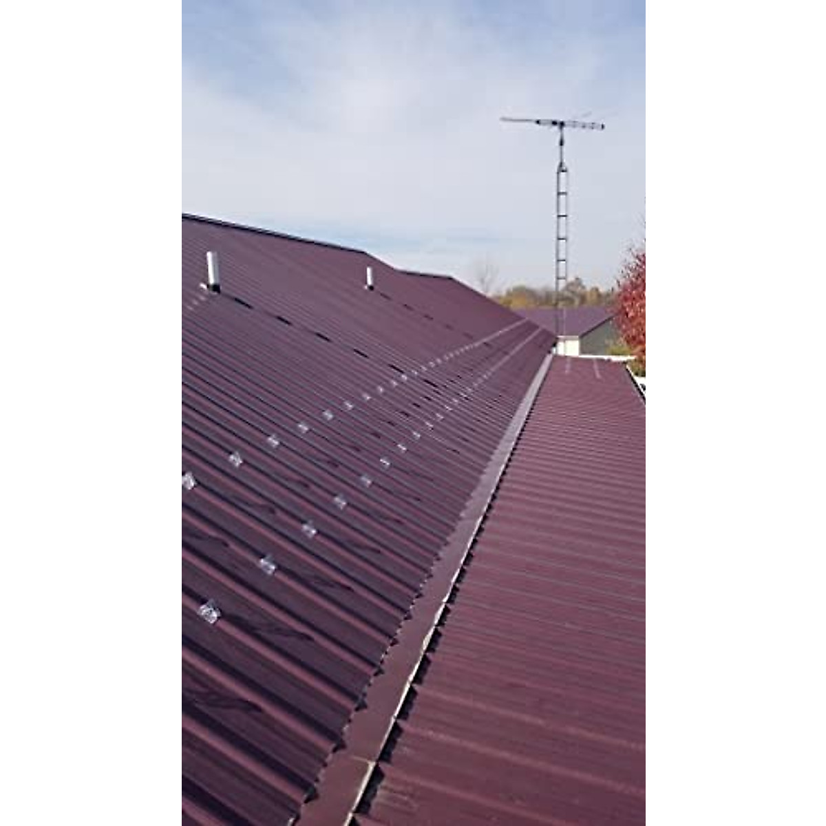 50 Snow Claws (Snow Guards) for Raised Tuff Rib Placement, Snow Stops, Snow Breaks, ice Guards,Metal Roofing Guard