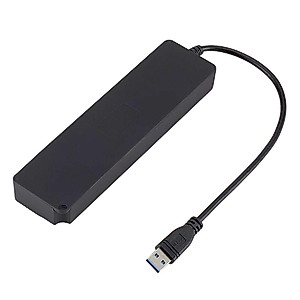 USB 3.0 HUB Splitter 7 Ports with On/Off Switches High Speed 5Gbps Micro Multiple USB Port Expander for PC Computer