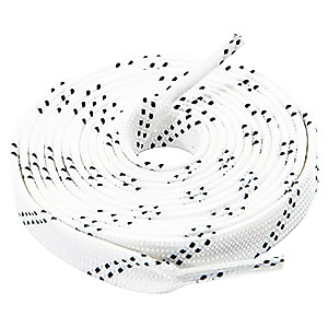 Franklin Sports Sports (200) 42092z 108 Non Waxed Laces, White/Black