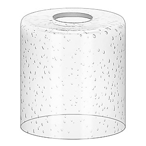 Seeded Glass Shade Cylinder Glass Lamp Shade Replacement Glass Shade