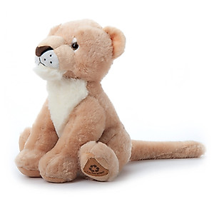 The Petting Zoo Lioness Stuffed Animal, Gifts for Kids, Wild Onez Zoo Animals, Lioness Plush Toy 12 inches