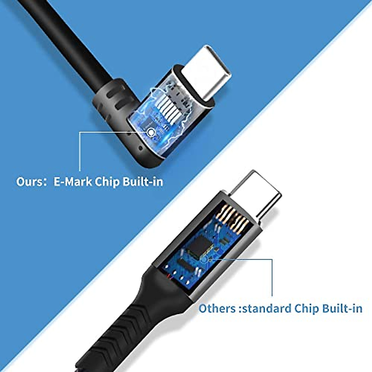 VeeR Link Cable 10FT Compatible with Meta/Oculus Quest 2 Accessories, USB C Cable Quest 2 Link Cable Compatible with PC/Steam VR, High Speed Data Transfer & Fast Charging Cord E-Marker Included