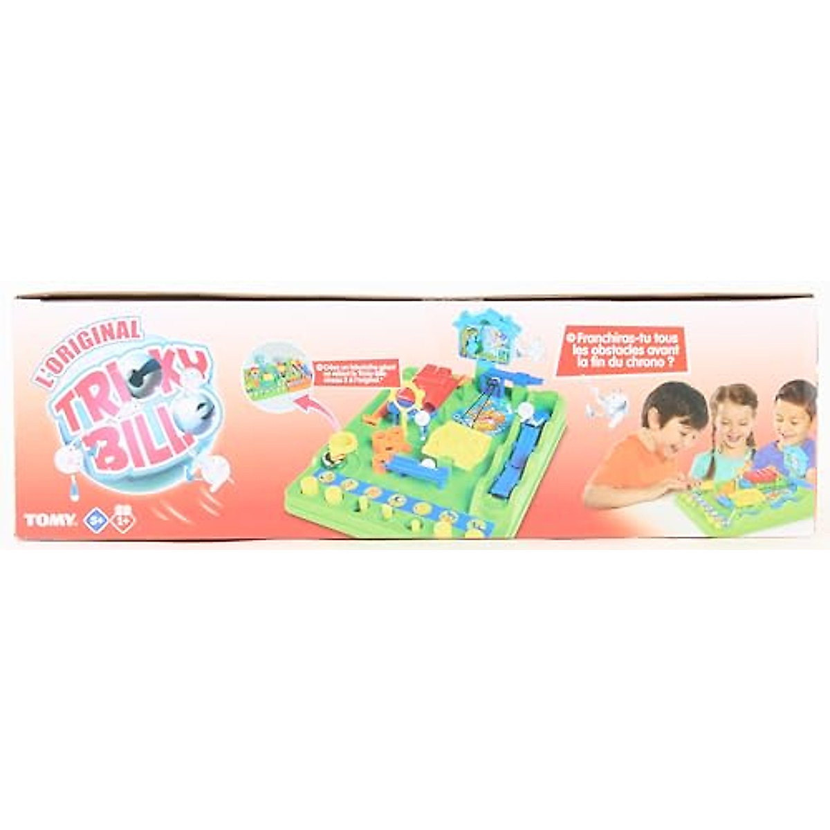 TOMY Games Screwball Scramble Marble Run Game for Kids - Timed Marble Maze Kids Games - Cooperative Board Games for Family Game Night - 1-4 Players - Ages 5 Years and Up