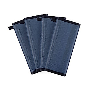 Fly Boots for Horse Leggins,Horse Fly Boots,Horse Leg Protection Set of 4(Pony/Donkey,Blue)