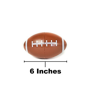 Peacock Powder Gender Reveal Football - Sports Themed Baby Announcement - with Blue and Pink Powder Exploding Ball, Pink, Blue, 3 Piece Set