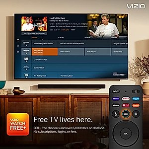 VIZIO 43-inch V-Series 4K LED HDR Smart TV w/Dolby Vision, WiFi 6E, Bluetooth Headphone Capable, AMD FreeSync & Alexa Compatibility, V435M-K04, 2023 Model