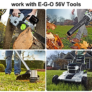 DTK Battery Replacement for EGO 56V Battery 2.5Ah Batteries Compatible with BA1400T BA2800 BA4200T BA5600T Lightweight and Easy to Carry