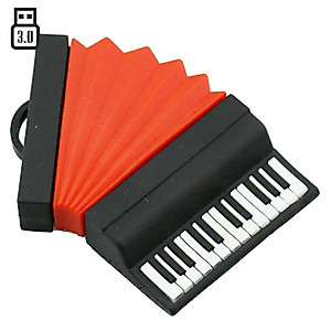 64GB Accordion Model USB Flash Drive USB 3.0 Storage Device USB Flash Disk USB Drive USB 3.0 Memory Stick USB Stick U Disk Thumb Drive USB Flash Memory USB Disk Data Storage - Red
