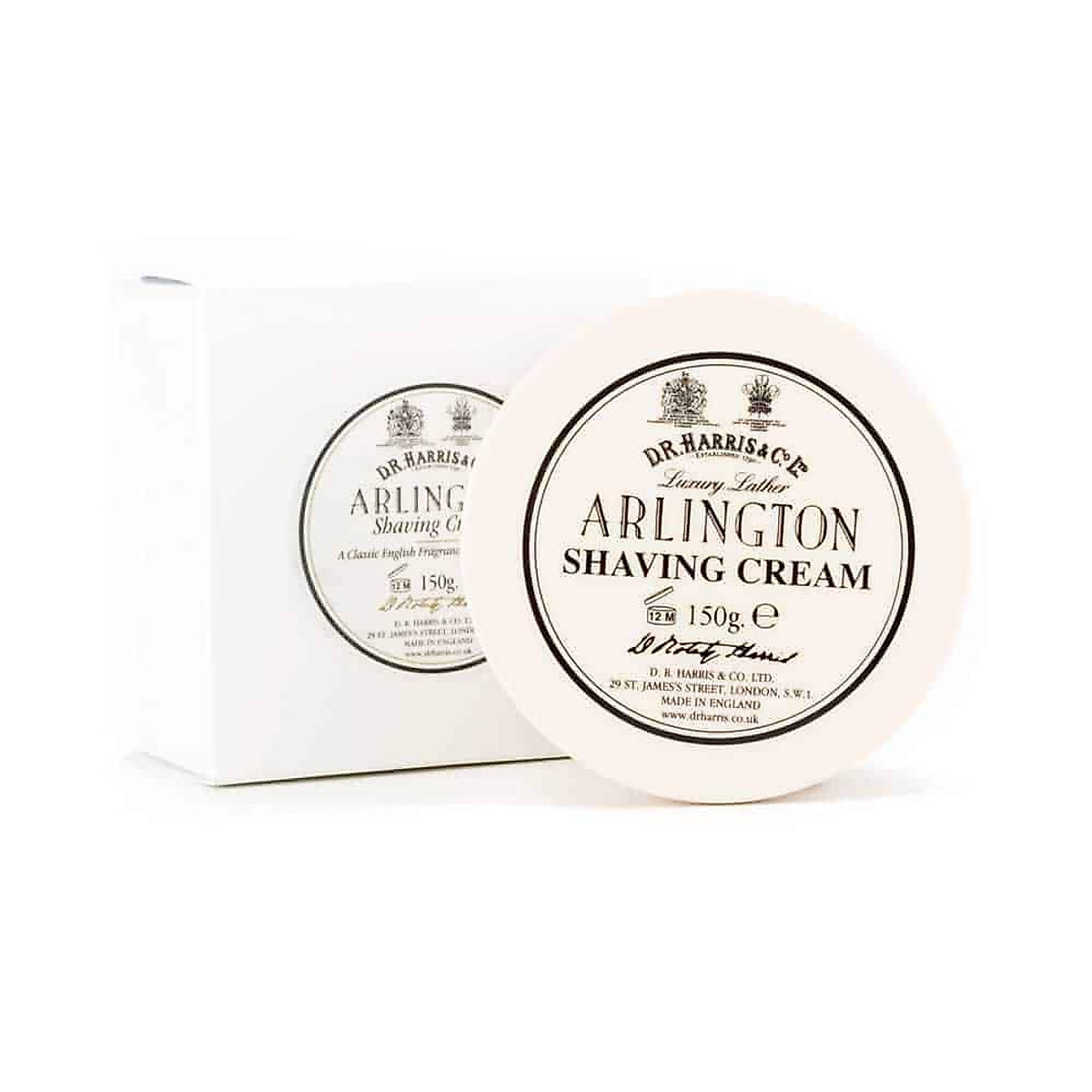 D.R. Harris & Co. Arlington Shaving Cream Tube 75g