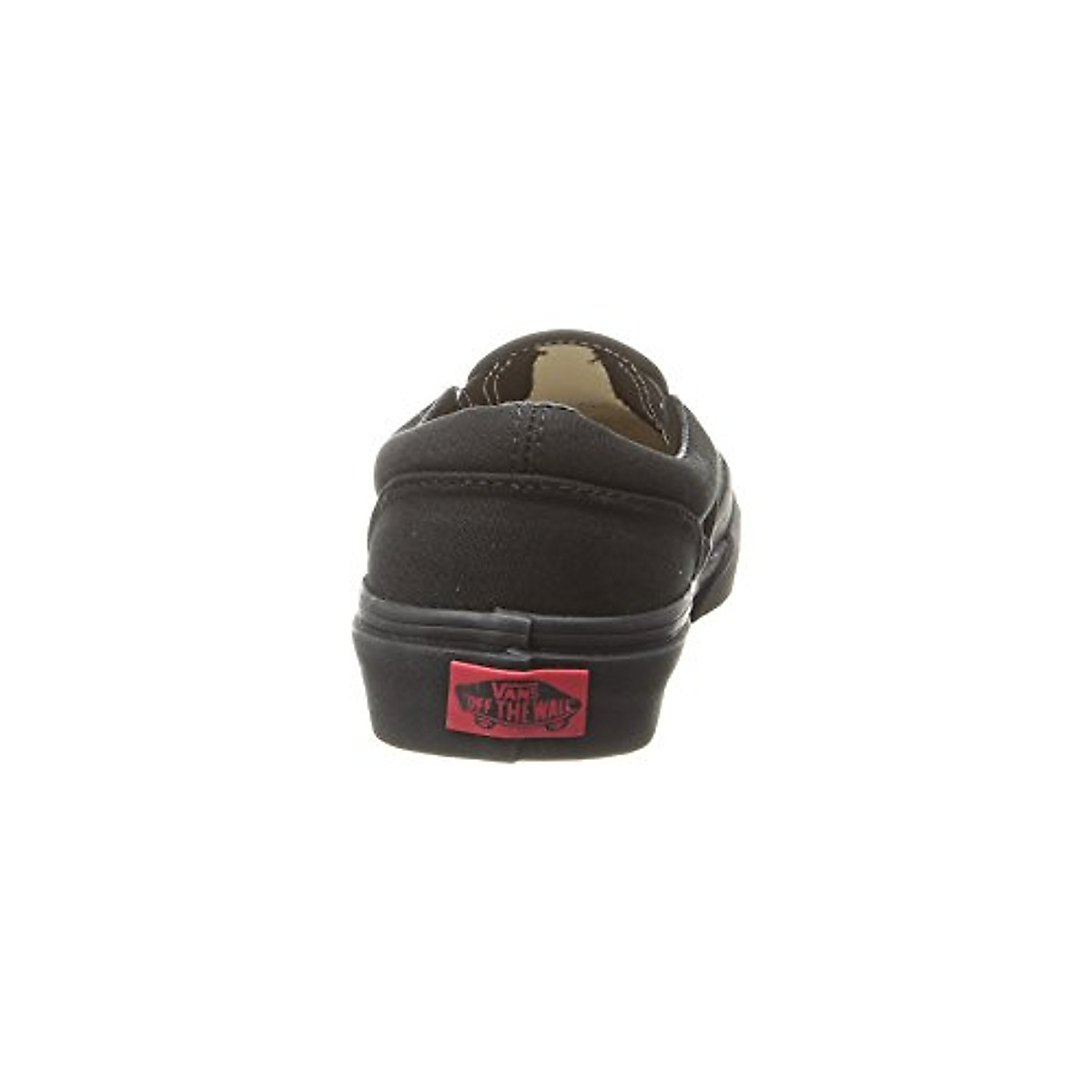 Vans Kids Unisex Classic Slip On, Black/Black, Size 13 Little Kid