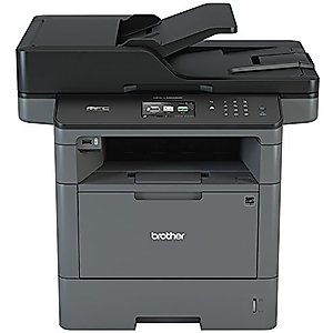 Brother Monochrome Laser Printer, Multifunction Printer, All-in-One Printer, MFC-L5800DW, Wireless Networking, Mobile Printing & Scanning, Duplex Printing, Amazon Dash Replenishment Enabled (Renewed)