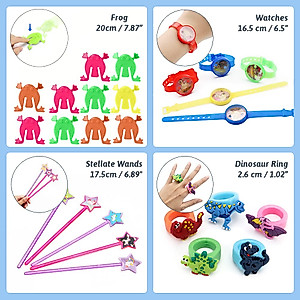 nicknack 120pcs Pinata Filler Toys Party Favor Assortment for Kids Birthday Prizes Box Toy for Classroom Rewards,Treasure Box Prizes,Carnival Prizes