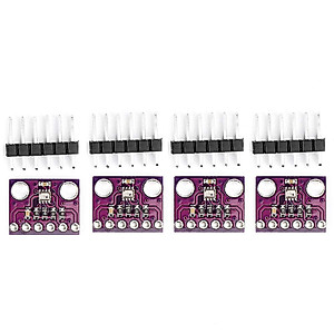 Jeanoko 4PCs 300-1100 hPa GY‑BMP280‑3.3 Atmospheric Pressure Sensor Temperature Sensor Electronic Components with Clearly Marked
