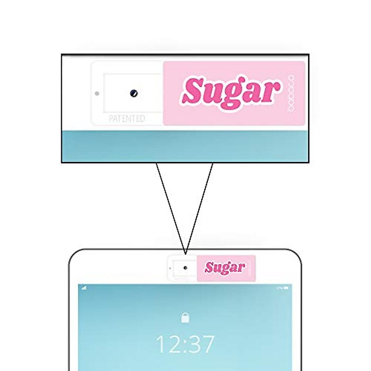 ERT GROUP Original and Officially Licensed by Babaco Webcam Cover, Pattern 90's Girl 018, Privise Sliding Camera Cover for Laptop, Computer and Tablet, Security Products