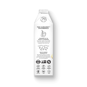 Elmhurst 1925 Milked Cashews Sweetened Cashew Milk, Plant-Based, Dairy Free, 32 Ounce (Pack of 6)