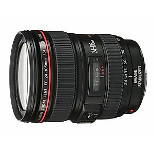 Canon EF 24-105mm f/4 L IS USM Lens for Canon EOS SLR Cameras