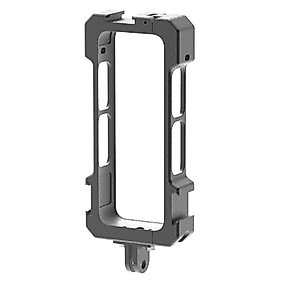 Aokicase Compatible with Insta360 One X3 Anti-Scratch Camera Holder Metal Protective Frame for Insta 360 One X3 Action Anti-Scratch Camera Accessories Black (A513B)