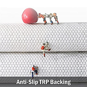 THRILRUG Indoor Door Mat,Non-Slip Absorbent Machine Washable Entrance Rug, Low-Profile Front Door Mat for Back Door Inside Rugs for Entryway-Sage Green Trellis (Green Trellis, 24"x36"/60x90cm)