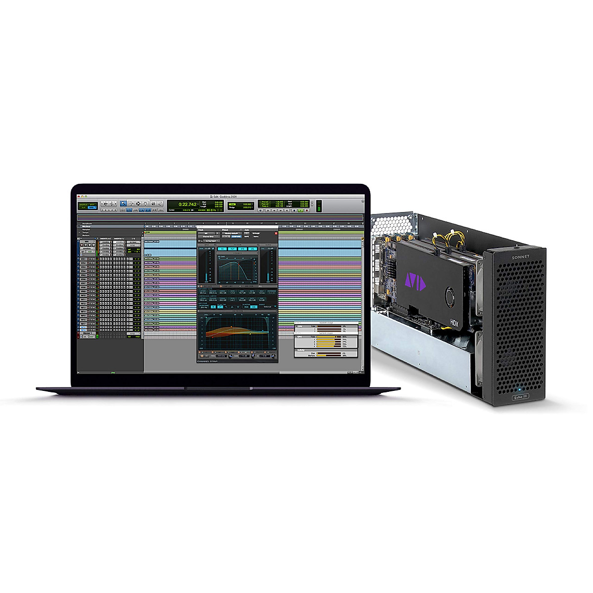 Sonnet Echo III Desktop a 3-Slot Desktop Thunderbolt 3 to PCIe Card Expansion System