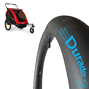 Rear Tube for Burley Honey Bee Bike Trailer and Stroller - 2 Child - Red