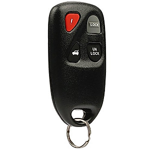 Car Key Fob Keyless Entry Remote fits Mazda 6 2003 2004 2005 (KPU41805, 41805, 4238A-12076)